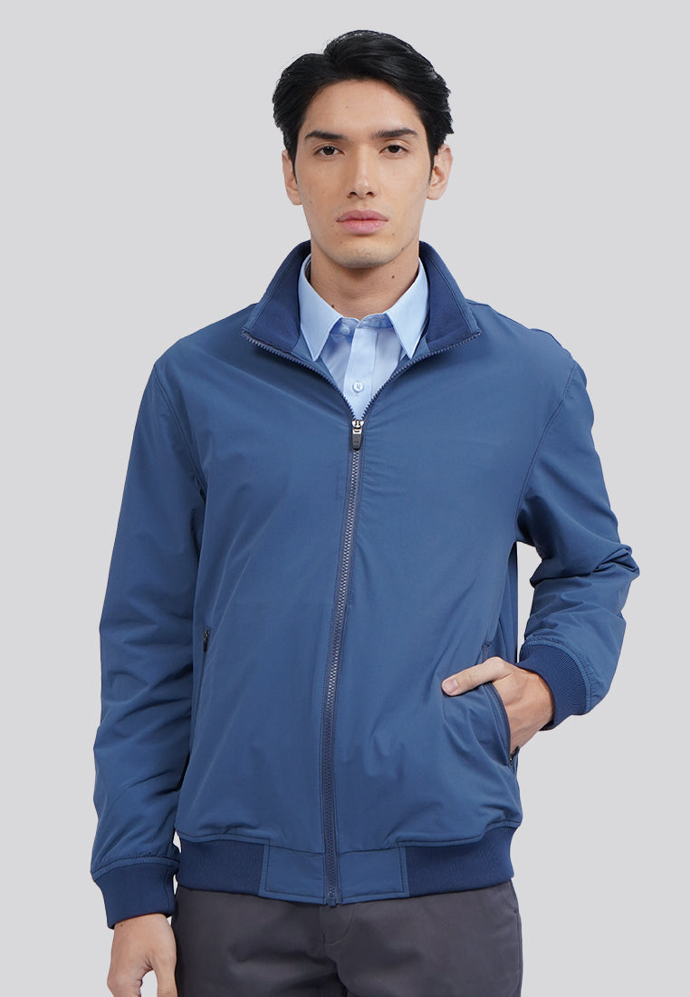 4-Way Stretch High Collar Jacket – EXECUTIVE