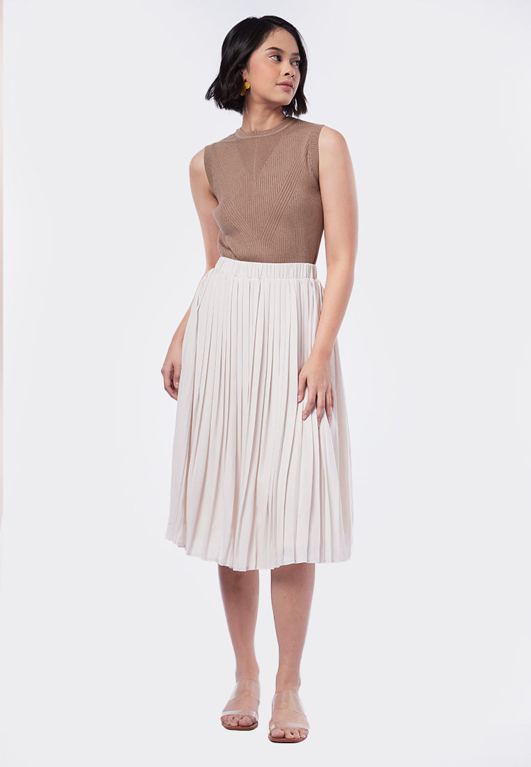 Pleated Midi Skirt – EXECUTIVE