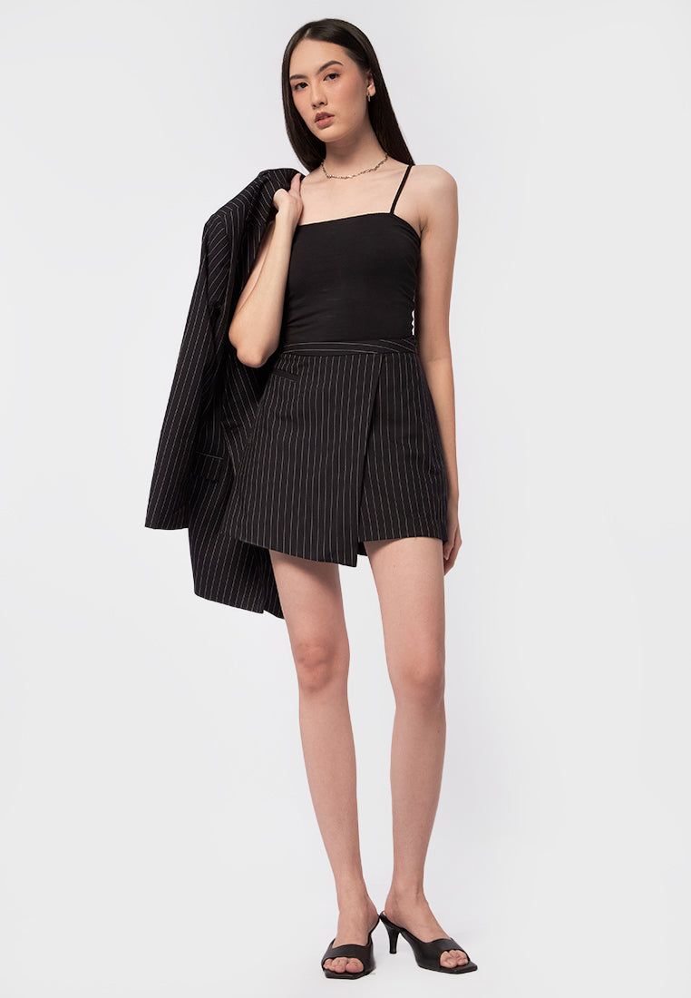 Asymmetrical Mini Skort – EXECUTIVE
