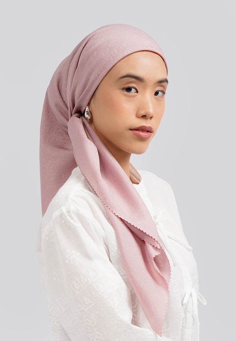 Soft Pink Square Scarf Soft Pink – EXECUTIVE