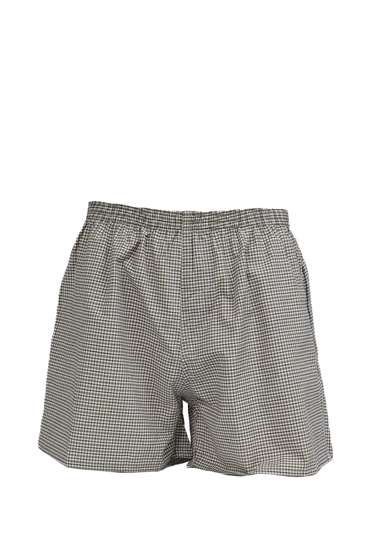 Checked Boxer Green – EXECUTIVE