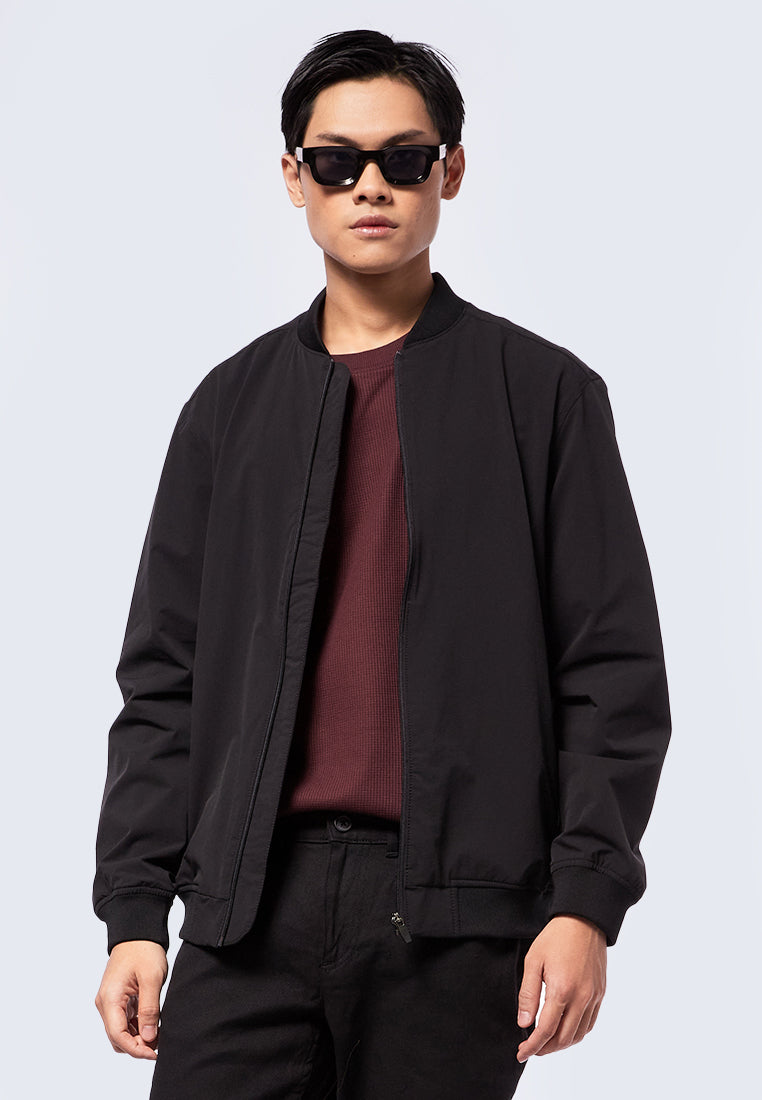 Slim Fit Bomber Jacket – EXECUTIVE