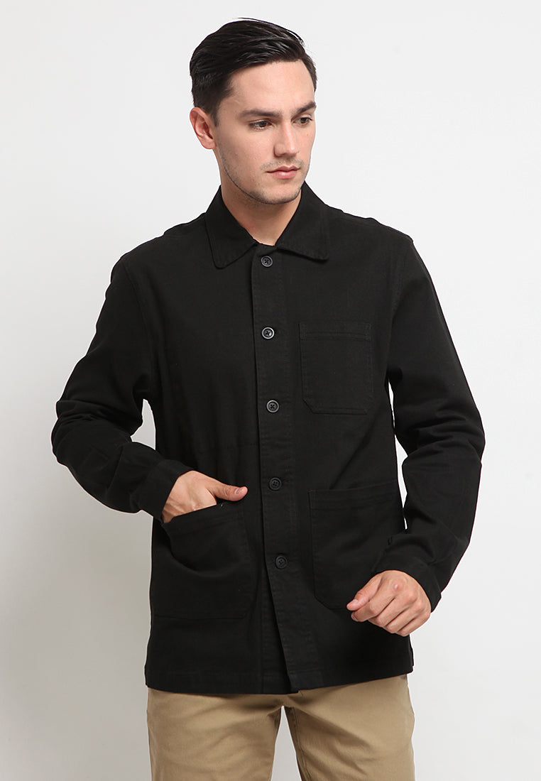 Long Sleeves Shirt Jacket – EXECUTIVE