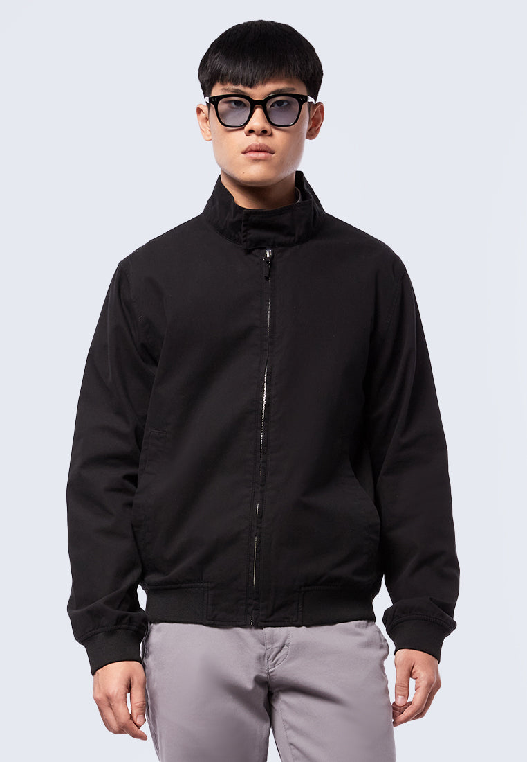 High Neck Zipped Jacket – EXECUTIVE