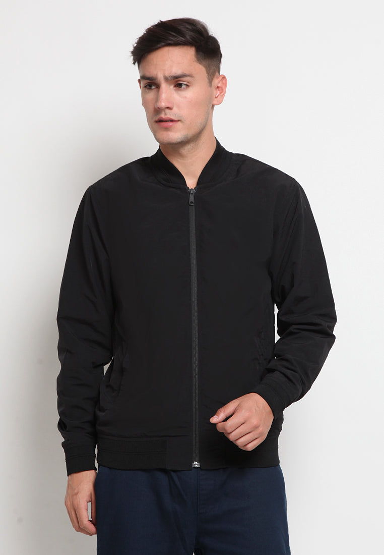 Slim Fit Bomber Jacket – EXECUTIVE