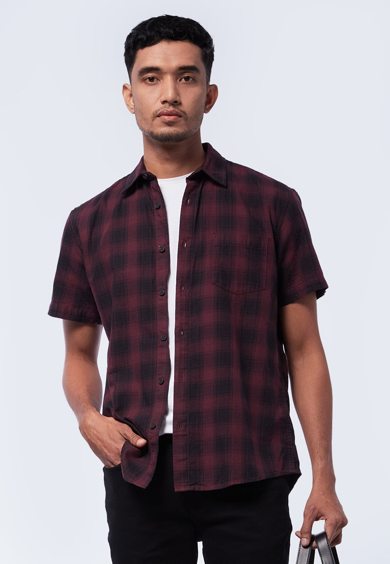 Short Sleeve Check Shirt – EXECUTIVE