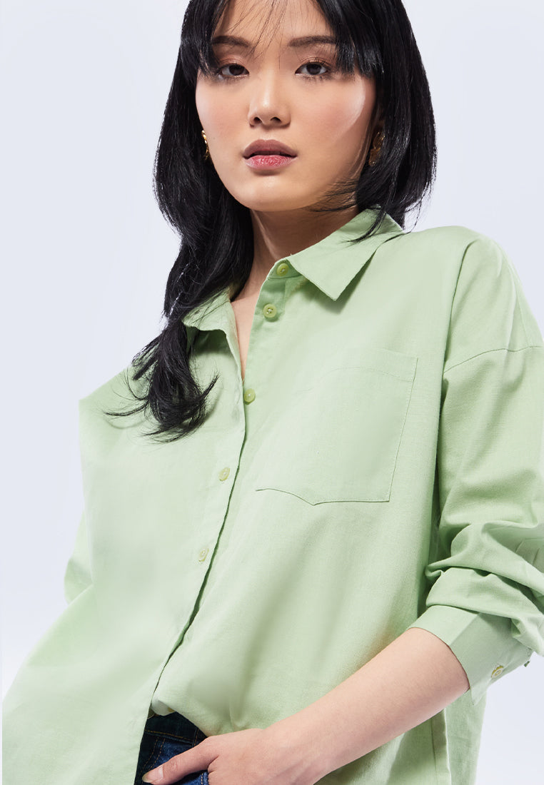 Long Sleeve Shirt with Front Pocket – EXECUTIVE