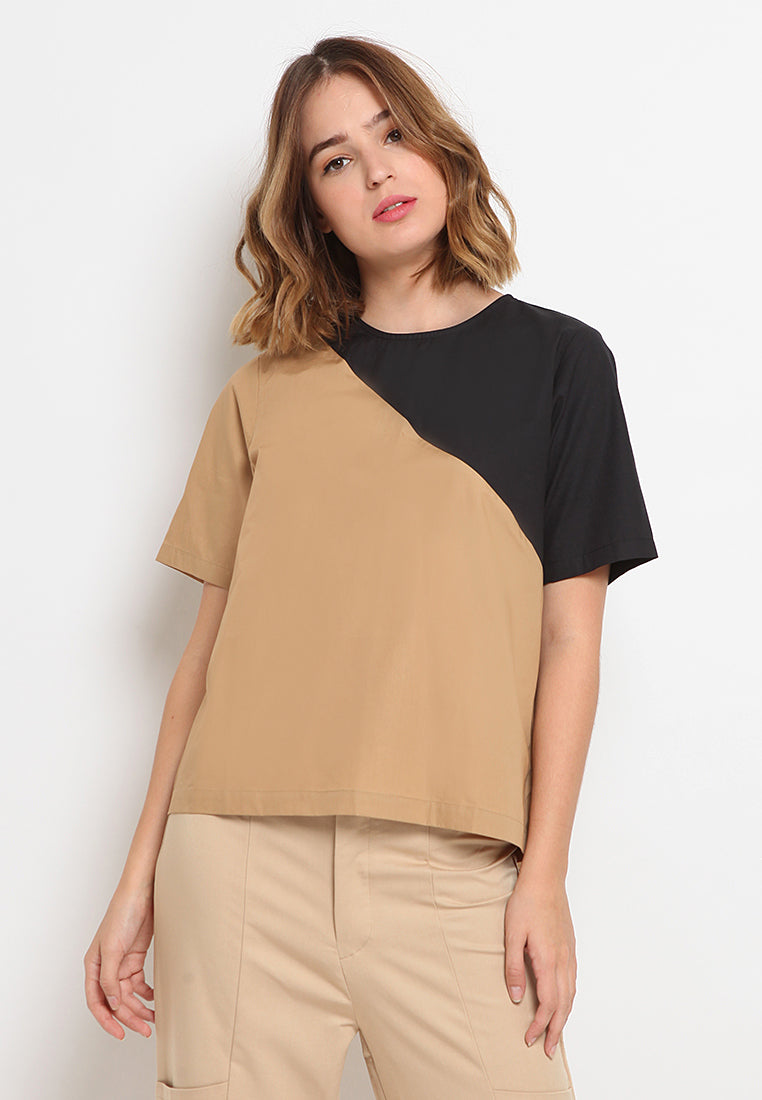 Color Blocking Blouse – EXECUTIVE