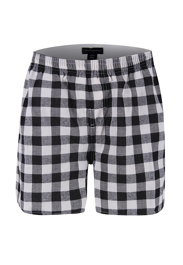 Boxer Black Checked – EXECUTIVE